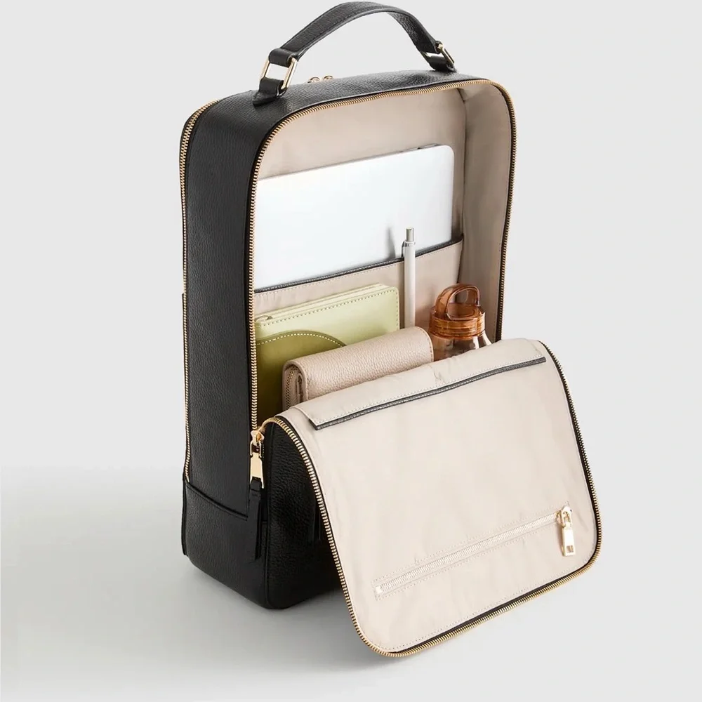 Quince | Bags | Quince Italian Leather Laptop Backpack | Poshmark